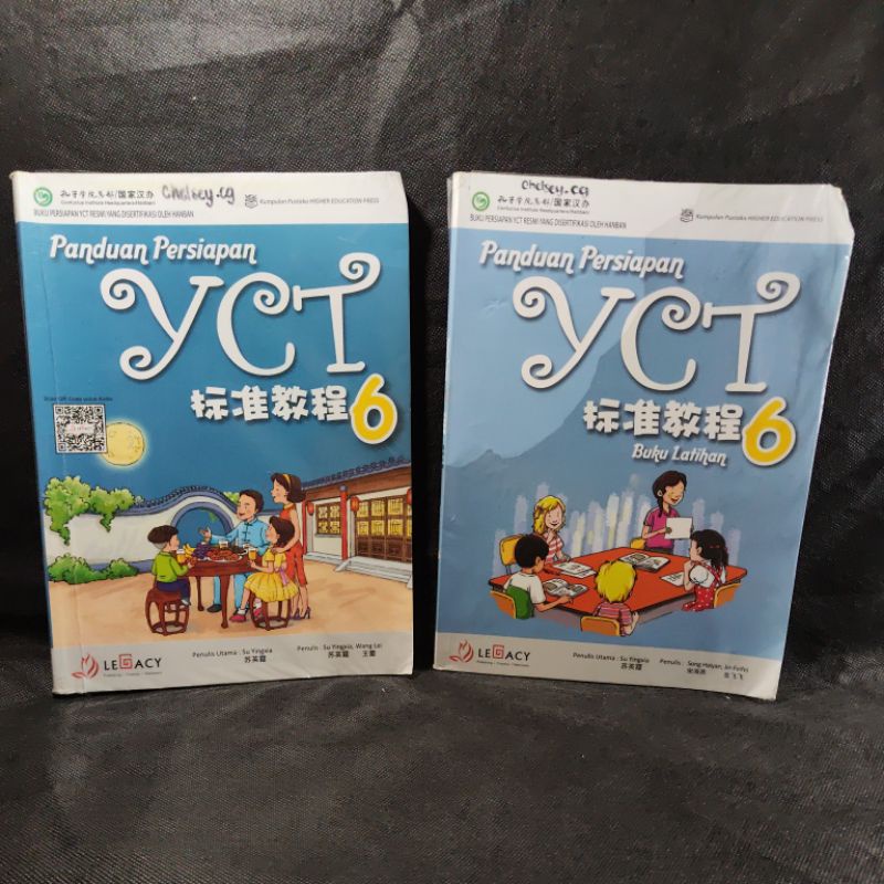 Jual Buku Bahasa Mandarin Panduan Persiapan YCT 6, Legacy, Su Yingxia, Wang Lei. | Shopee Indonesia