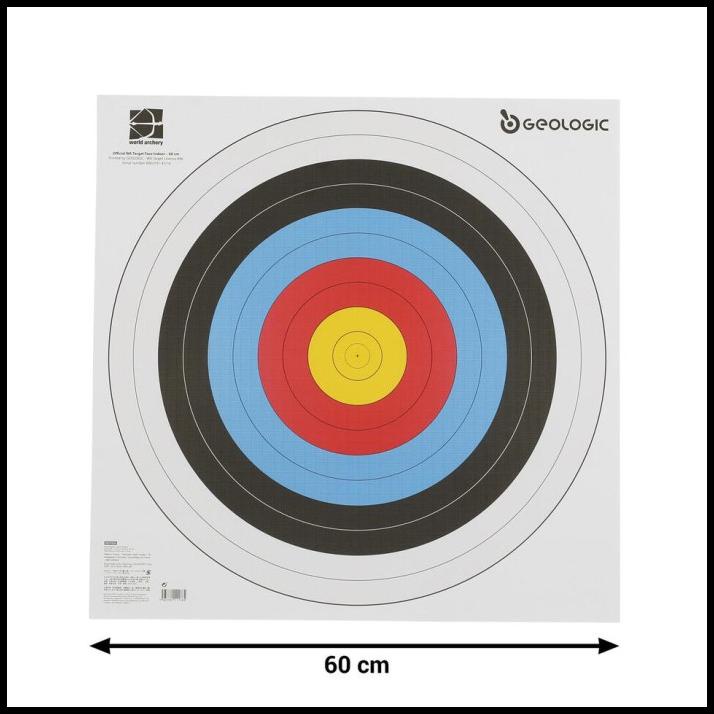 Jual TERBARU KERTAS TARGET PANAHAN 5 X ARCHERY TARGET FACES PAPER 60 X ...
