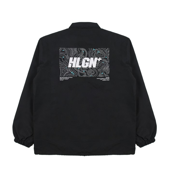 Jual Hooligans Coach Jacket Terrain Black | Shopee Indonesia