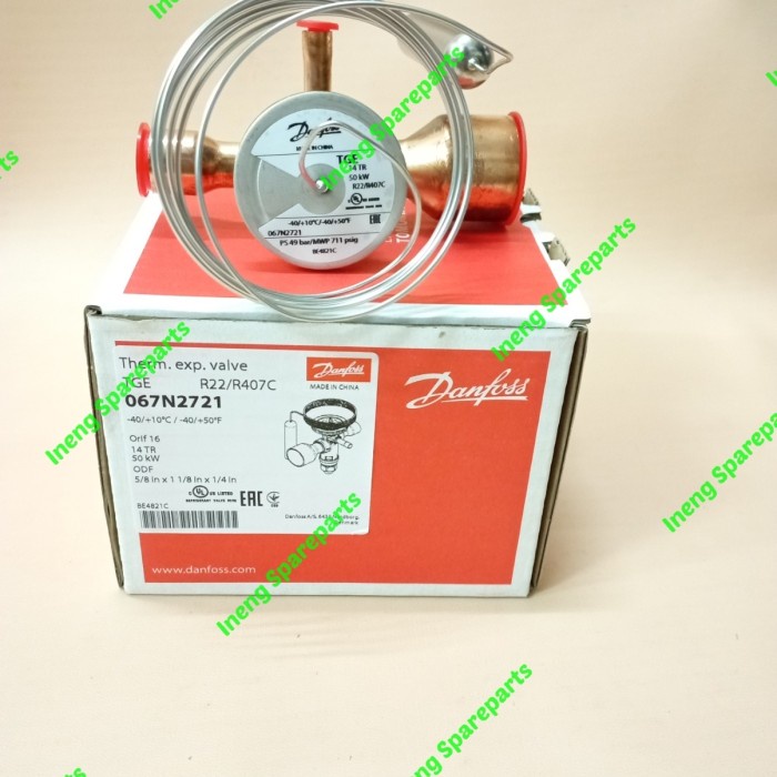 Jual IGSS Expansi Valve TGEX 14 TR Danfoss 067N2721 | Shopee Indonesia