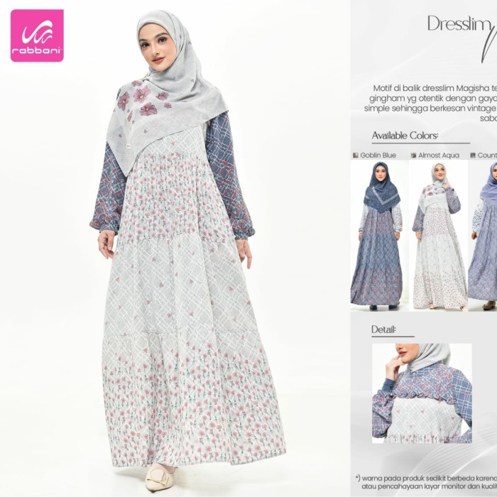 Jual [Original] Gamis Wanita Dresslim Maghisa Rabbani Original New ...