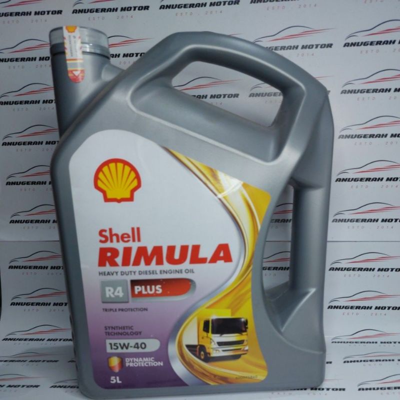 Jual Shell RIMULA R4 Plus 15W-40 5Liter - 9291 | Shopee Indonesia