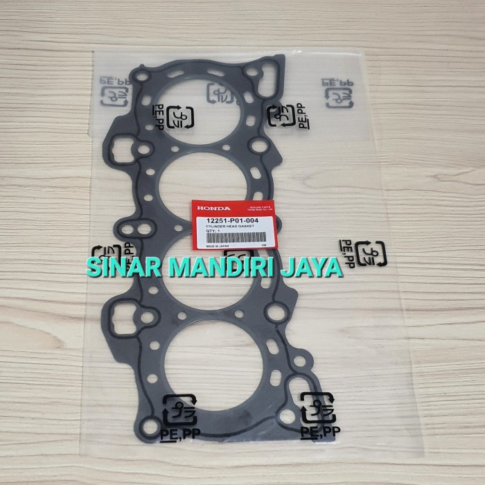 Jual New Paking Head Gasket Cylinder Head Honda Genio Civic Estilo Asli Kode Ma181 | Shopee ...