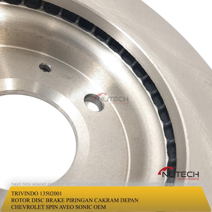 Jual ROTOR DISC BRAKE PIRINGAN CAKRAM DEPAN CHEVROLET SPIN AVEO SONIC ...