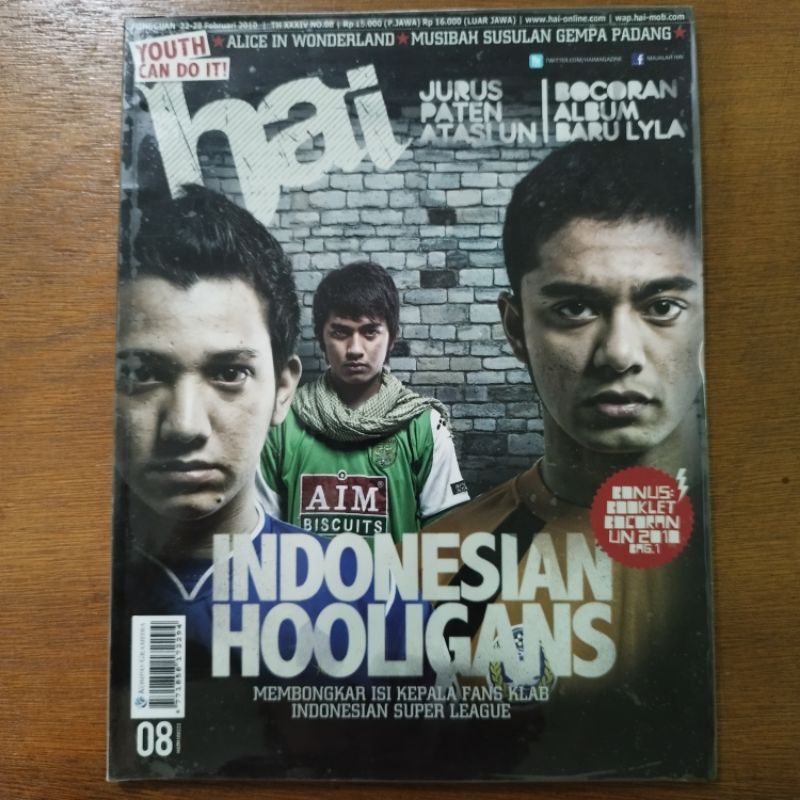 Jual majalah Hai cover Indonesian Hooligans, boys like girls, Seringai ... Jual majalah Hai cover Indonesian Hooligans, boys like girls, Seringai ...