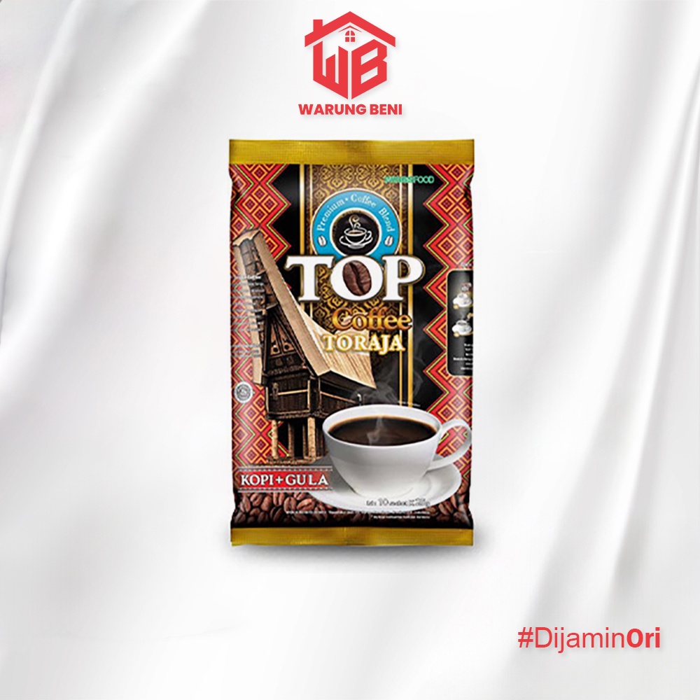 Jual Top Coffee Kopi Instan Toraja (2in1) 25 gr x 10 pcs | Shopee Indonesia