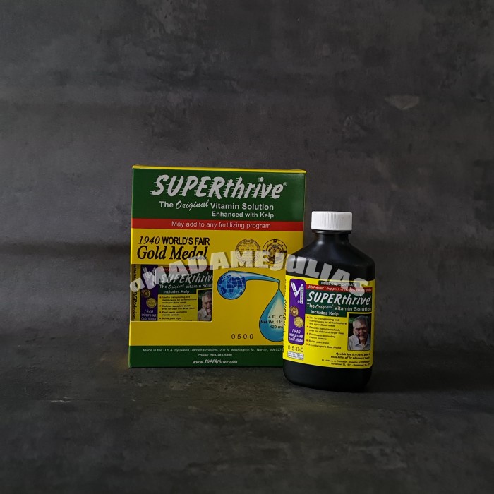 Jual BISA COD SUPERTHRIVE 120ML pupuk cair vitamin-hormone tanaman /GUNTING DAHAN/BIBIT TANAMAN ...