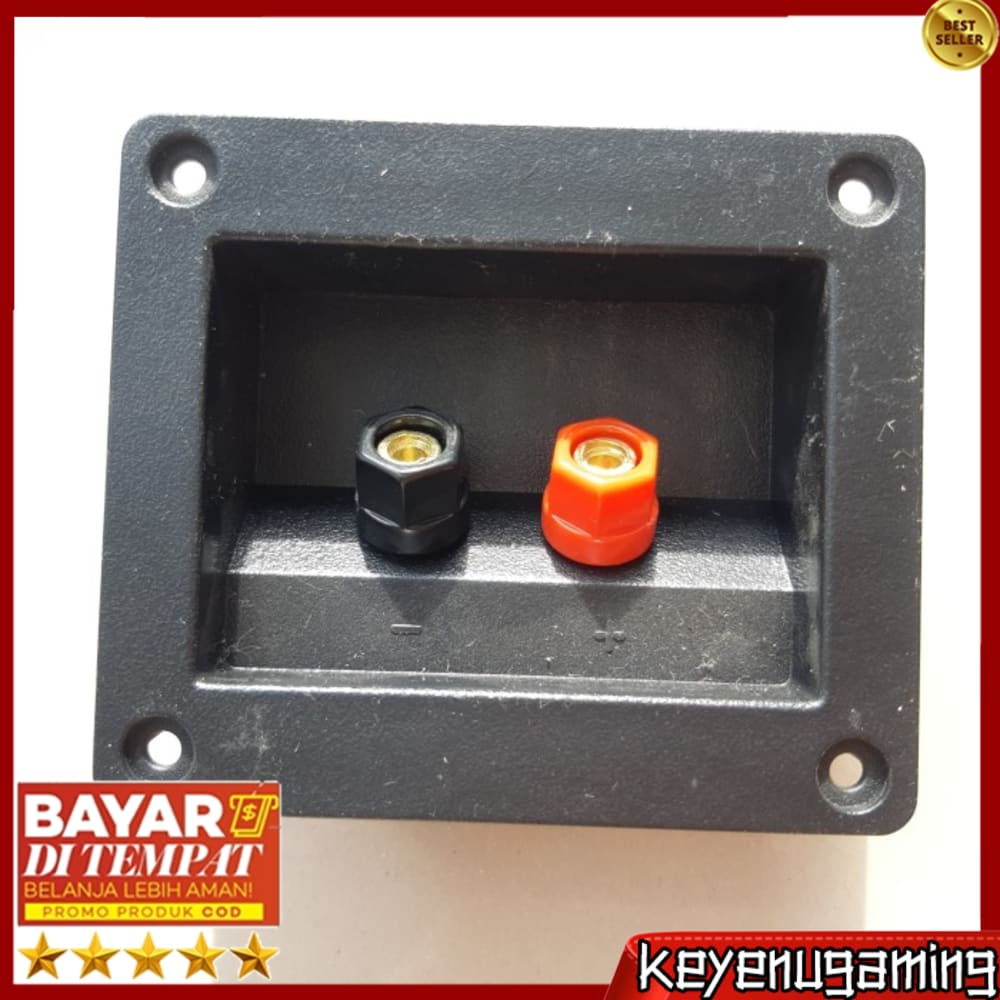 Jual Terminal Box Speaker Segi Terminal Box Spiker Speker Kotak Segi ...