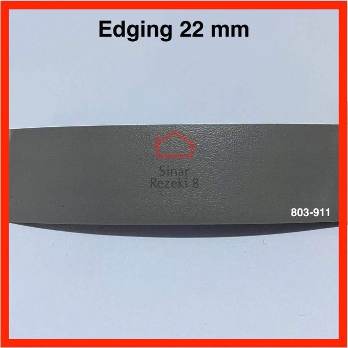 Jual Edging HPL 803-911 ABU 22 mm / PVC Pinggiran Meja Kayu Woodgrain ...