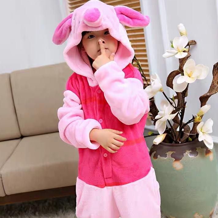 Jual BAJU ONESIE KOSTUM PIGLET WINNIE THE POOH PIG BABI PIYAMA TIDUR ...