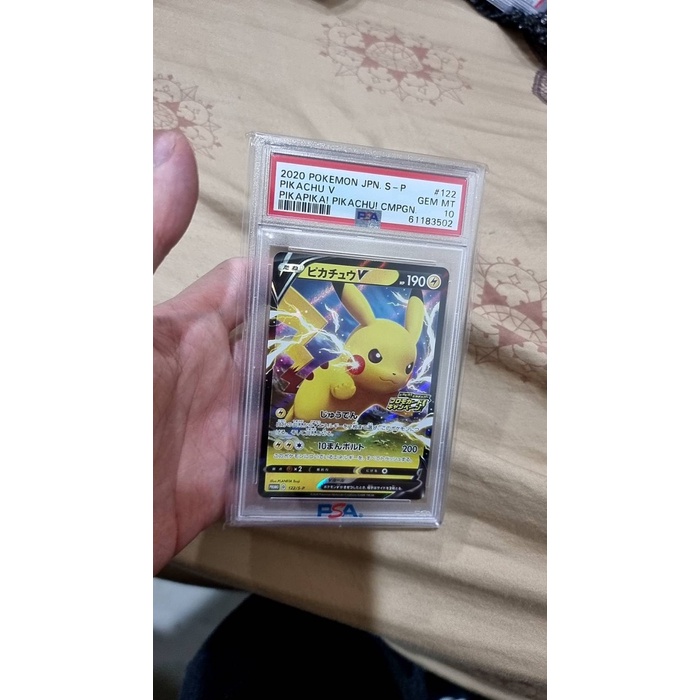 Jual Baru Psa10 2020 Pokemon Jpn S-P Pikachu V Pikapika Pikachu ...