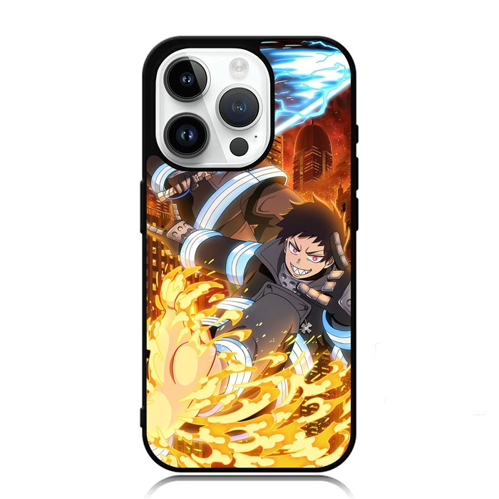 Jual Casing Hardcase Softcase iPhone 15 Plus Pro Max Fire Force AE1783 ...