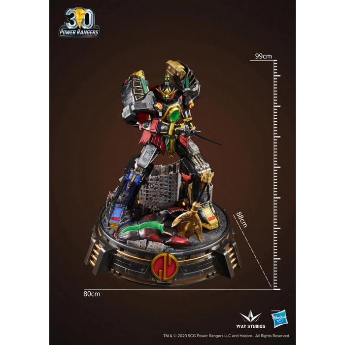 Jual MUST HAVE!! WAY STUDIOS THUNDER MEGAZORD POWER RANGERS 30TH ANNIV ...