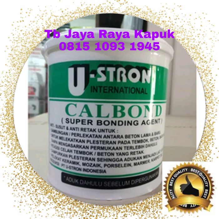Jual calbond ustron u-stron lem beton 1kg 1 kg | Shopee Indonesia
