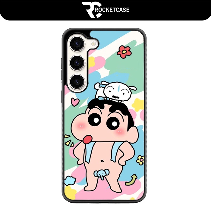 Jual Case Casing Samsung Galaxy S24 S23 S22 S21 S20 FE Plus Ultra Sinchan RC0130 | Shopee Indonesia