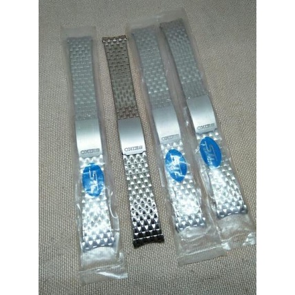 Jual (bk) seiko bracelet lug 19mm original nos rantai jam tangan antik ...