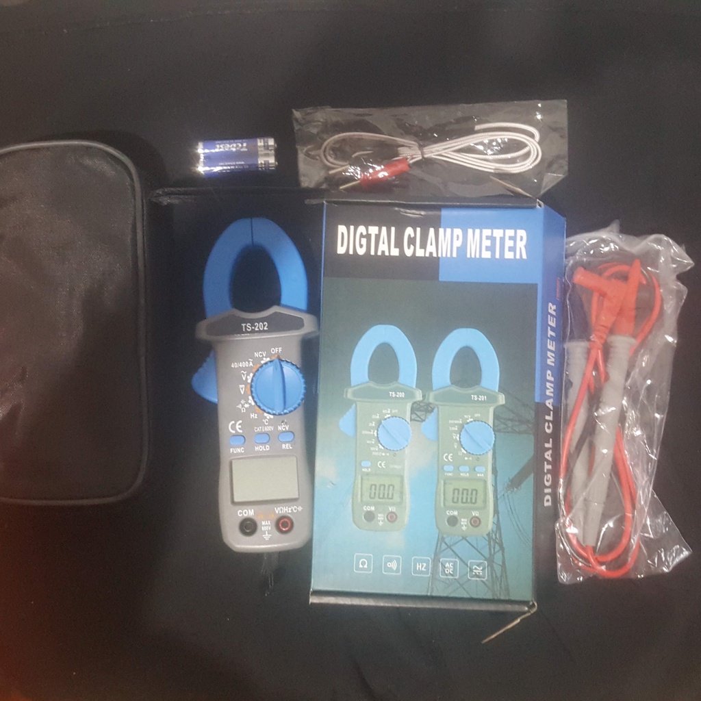 Jual TANG AMPER DIGITAL - DIGITAL CLAMP AMPRE TS202 - TANG AMPER TS202 | Shopee Indonesia