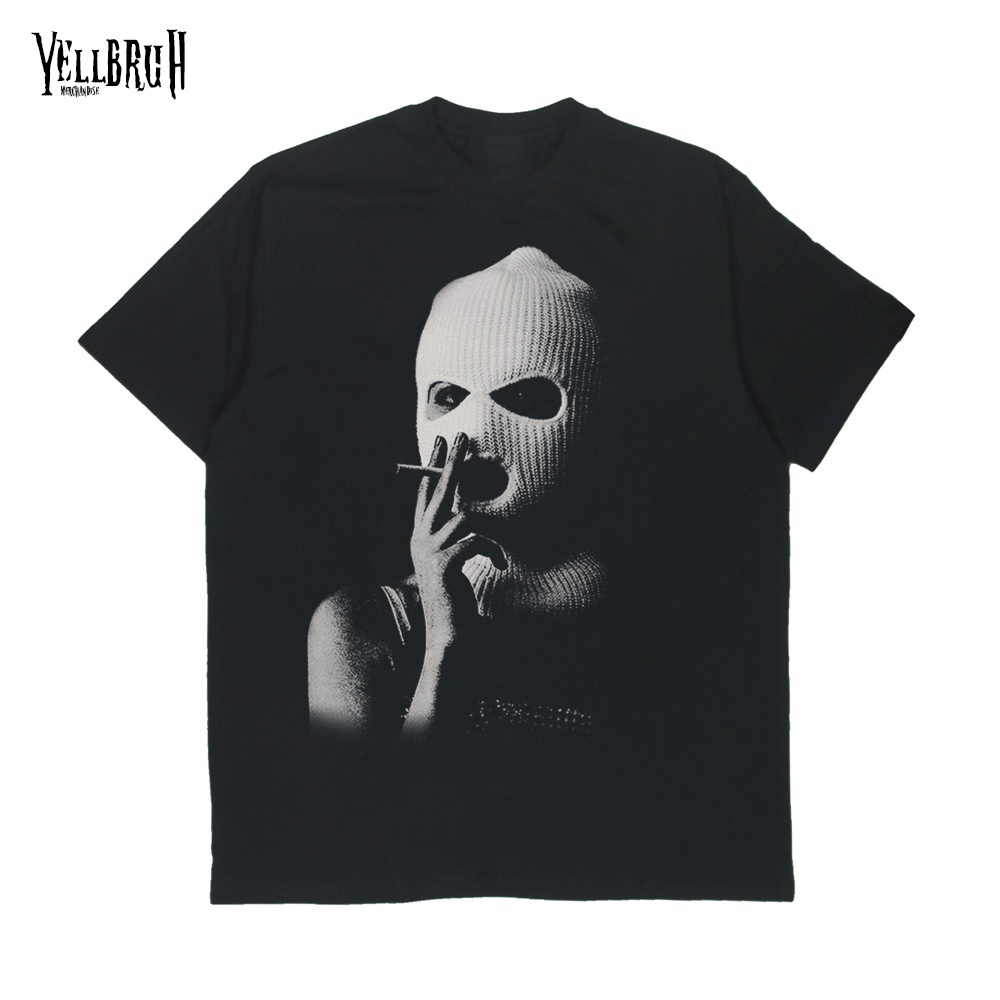 Jual Ski Mask T Shirt Kaos Hitam Pria Wanita |Yellbruh Merchandise ...