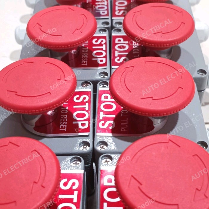 Jual Cod - Emergency Stop Switch Loto Box No & Nc Non Esp66 Eaton Metal ...