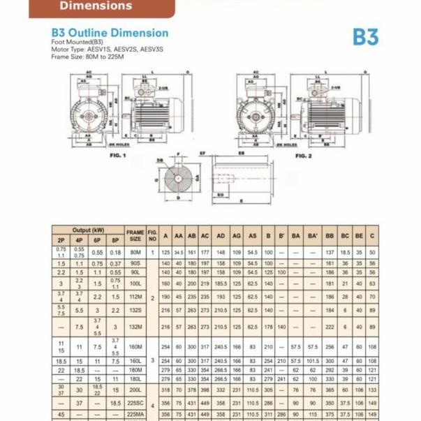Jual Teco Motor 1 Hp 4 Pole Foot/ Dinamo Teco 1 Hp 0,75 Kw 4 Pole 3 Phase | Shopee Indonesia