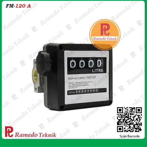 Jual Flow Meter Fm-120 1 Inch - High Accuracy Meter - Meteran Solar 1 ...