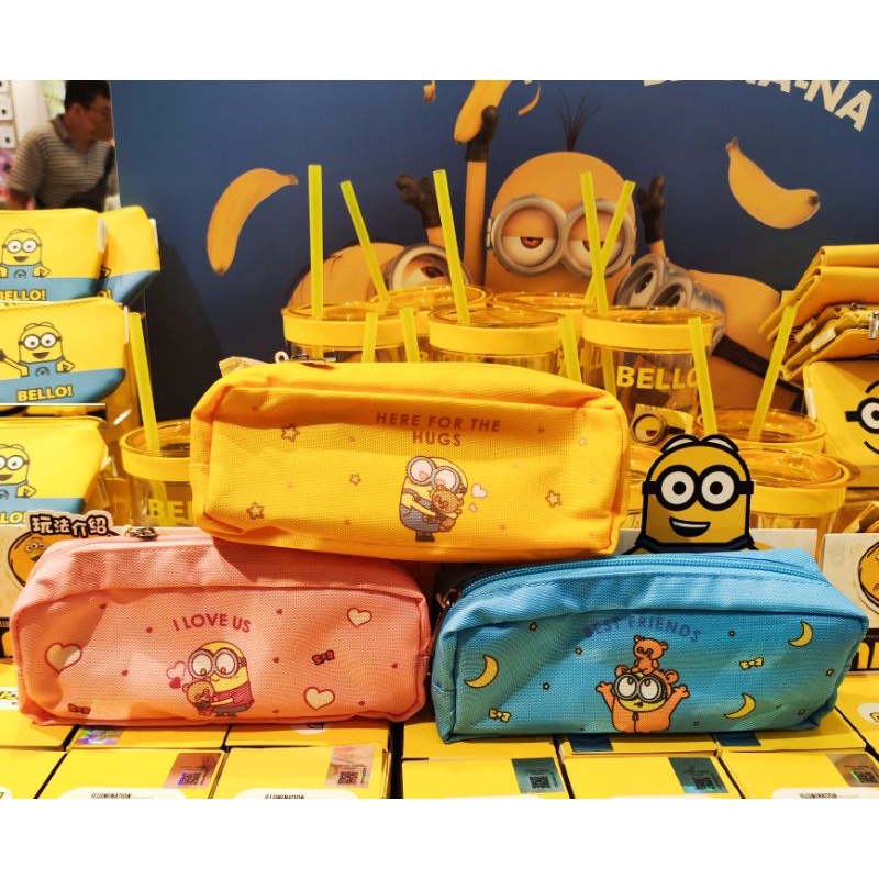Jual Miniso Tempat Alat Tulis Minion - Minions Collection Stationery ...
