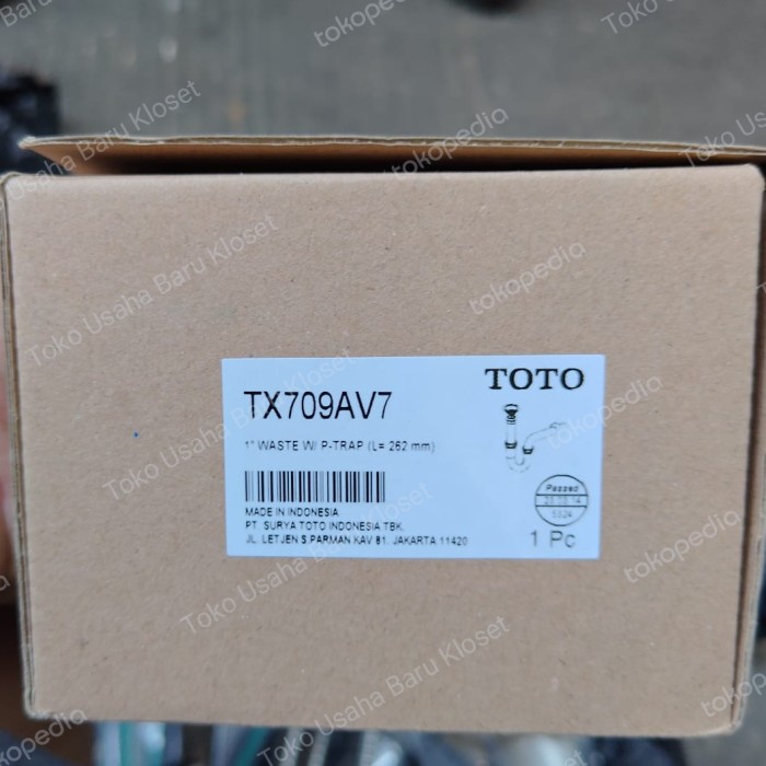 Jual LEHER ANGSA WASTAFEL SIFON TOTO TX709AV7 | Shopee Indonesia