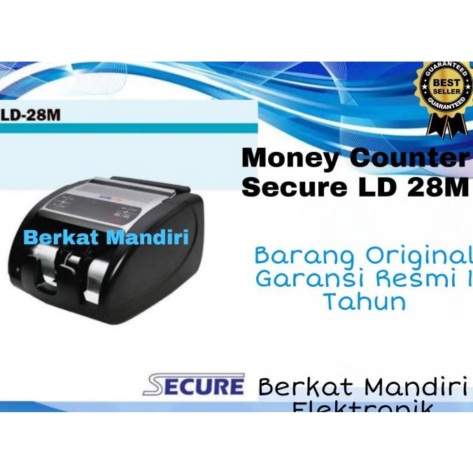 Jual Mesin Hitung Uang Automatic & Manual Secure Ld-28M | Shopee Indonesia