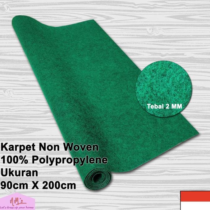 Jual Karpet Non Woven Lantai Brudu Polos Alas Kasur Duduk Pameran ...