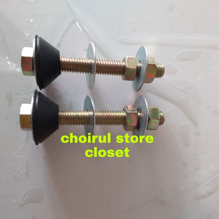 Jual [Ready] Baut Tengki Closet,Baut Tabung Toilet,Mur Wc Duduk [Cover ...