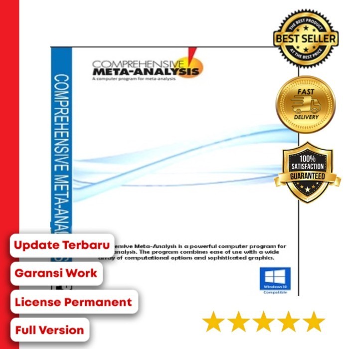 Jual COMPREHENSIVE META-ANALYSIS CMA V3.7Z Lengkap Tutorial Install Di | Shopee Indonesia