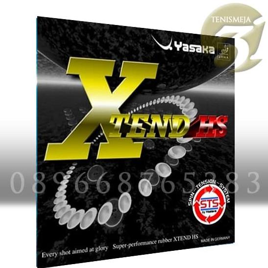 Jual Rubber/Karet pingpong Yasaka Xtend HS | Shopee Indonesia