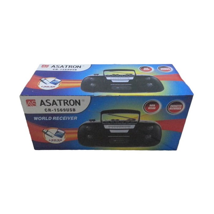 Jual Radio Kaset Tape Asatron Cr-1569 Compo Recorder | Shopee Indonesia
