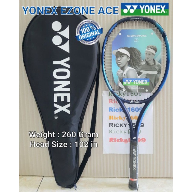 Jual Raket Tenis Yonex Ezone Ace (102 In - Sky Blue) Raket Yonex Ezone Ace - Yonex | Shopee ...