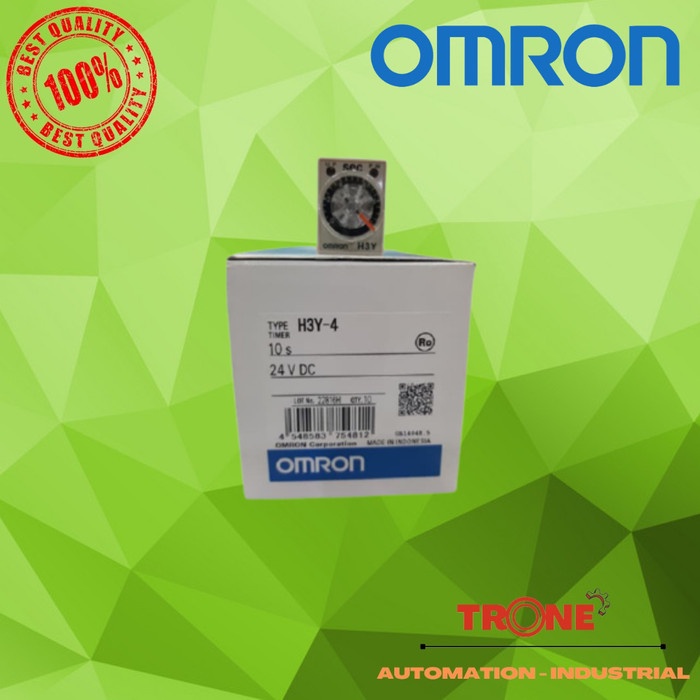 Jual TIMER + SOCKET H3Y-4 30s/10s/60s 24VDC OMRON (READY STOCK) | Shopee Indonesia