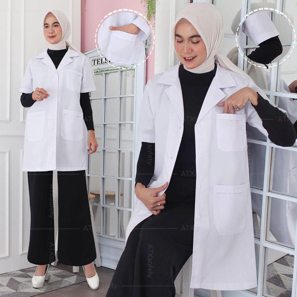 Jual Hot Sale Jas Lab / Jas Laboratorium / Baju Praktikum / Jas Lab ...
