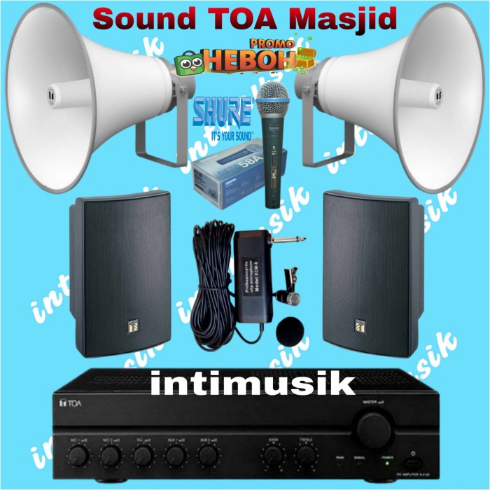 Jual Paket Sound System Speaker Toa Masjid 26 | Shopee Indonesia