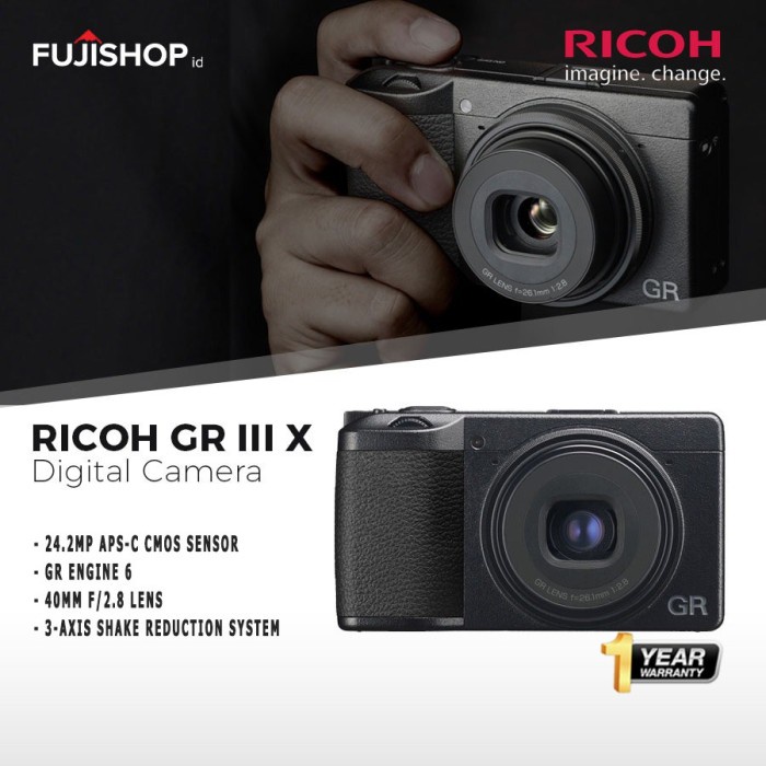 Jual Ricoh Gr Iiix Ricoh Gr Iii X Ricoh Gr 3 X Kamera Poet Garansi Res | Shopee Indonesia