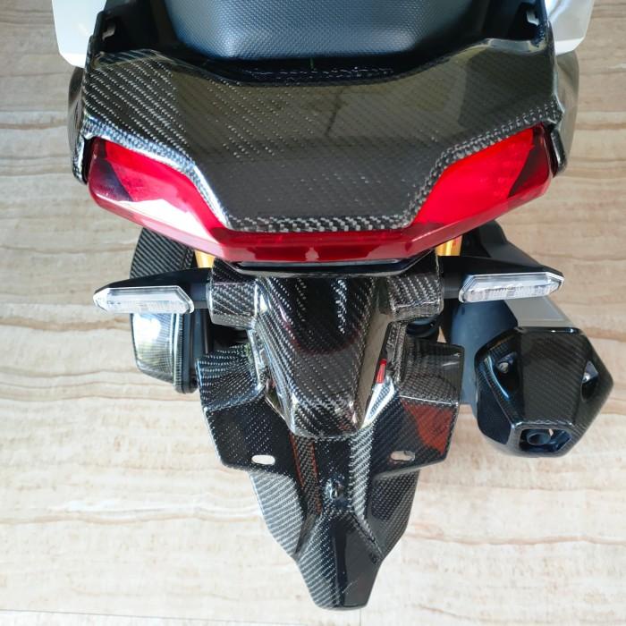 Jual new adv 160. cover panel braket sein belakang real carbon kevlar ...
