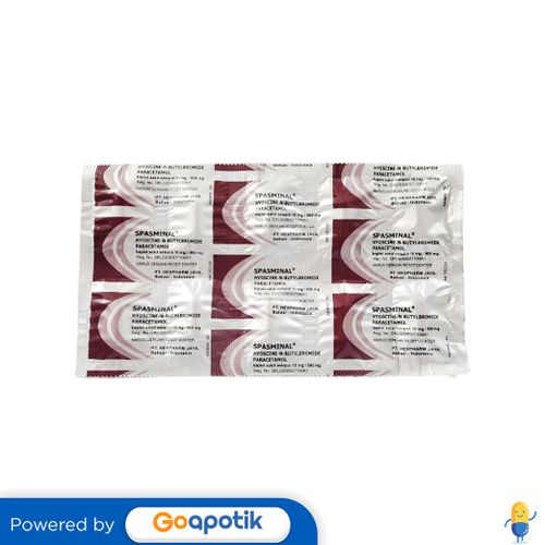 Jual SPASMINAL 500/10 MG STRIP 10 KAPLET | Shopee Indonesia