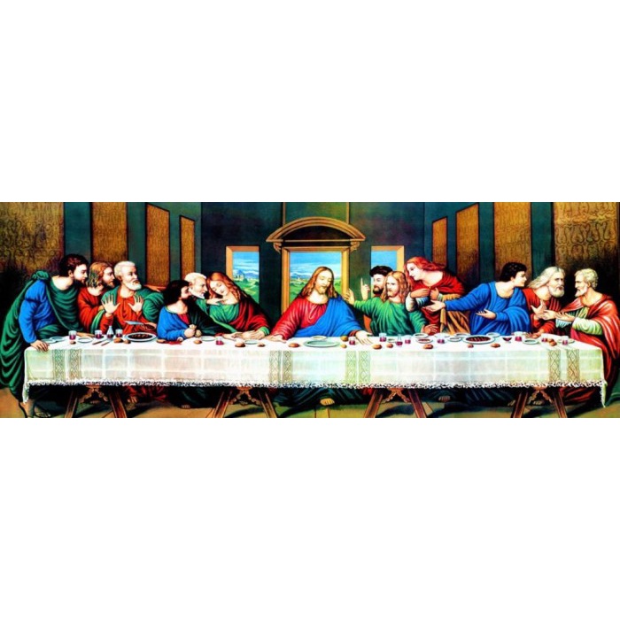 Jual Original Lukisan Diamond 5D Painting Diy Yesus Dan Murid 80X30Cm ...