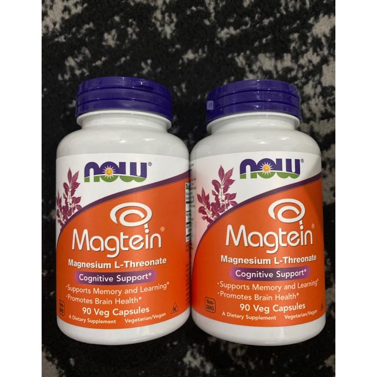 Jual NOW FOODS MAGTEIN MAGNESIUM L-THREONATE 90 VEGETABLES CAPSULES | Shopee Indonesia
