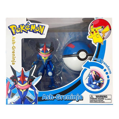 Jual Apolo Pokemon Ball Transformation Ash Greninja Figure | Shopee ...