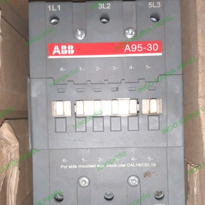 Jual Original Kontaktor Abb A95-30 145A 3P 220Vac Abb Bisa Gojek | Shopee Indonesia