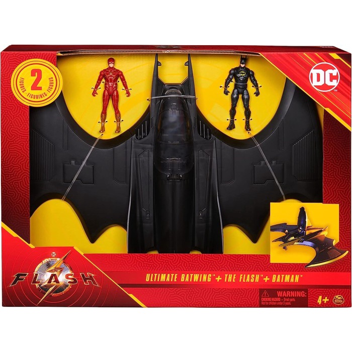 Jual New Ori Pesawat Dc Comics The Flash Ultimate Batwing Set The Flash ...