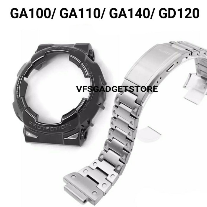 Jual Ready Bezel Metal G Shock Ga100 Ga110 Ga140 Gd120 Series Atau Type ...