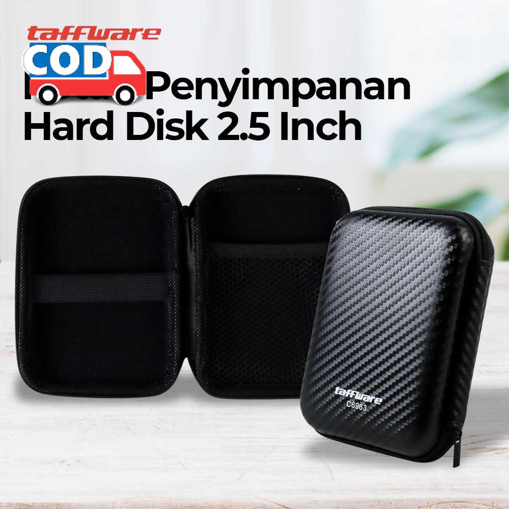 Jual Kotak Penyimpanan Harddisk HDD Powerbank Case 2.5 Inch EVA Tempat ...