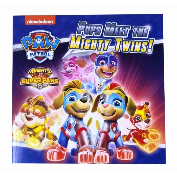 Jual Paw Patrol Pups Meet The Mighty Twins Kids Book | Shopee Indonesia