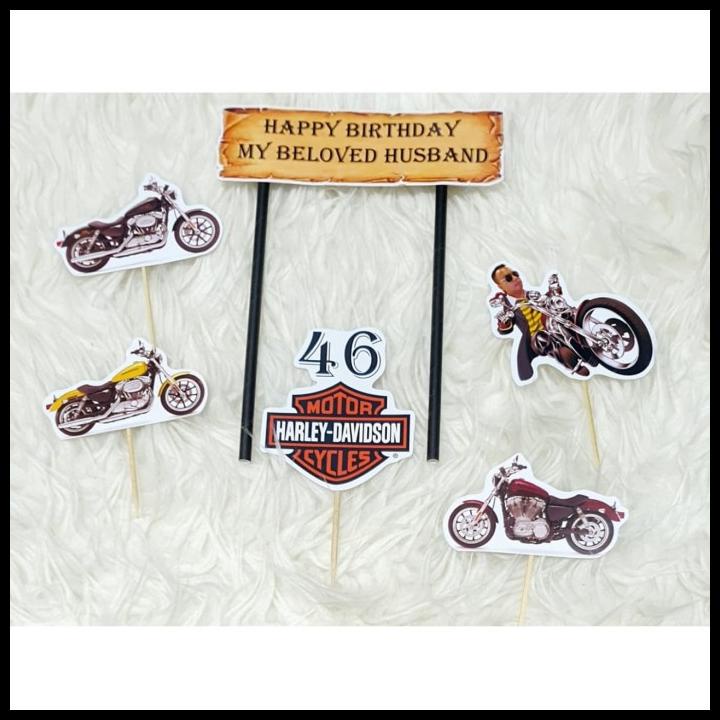 Jual BEST DEAL TOPPER CAKE/HIASAN KUE/BAKING TOYS/TOPPER MOTOR | Shopee ...