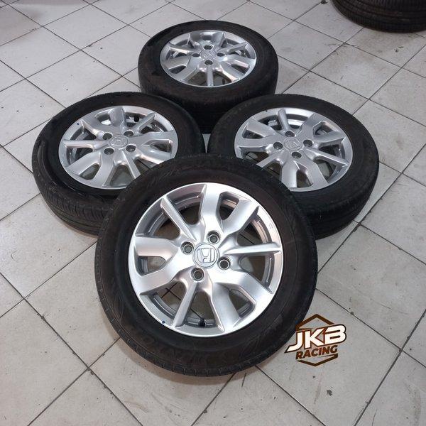 Jual VELG OEM BRIO SATYA R14X5 H4X100 PLUS BAN DUNLOP ENNASAVE | Shopee Indonesia